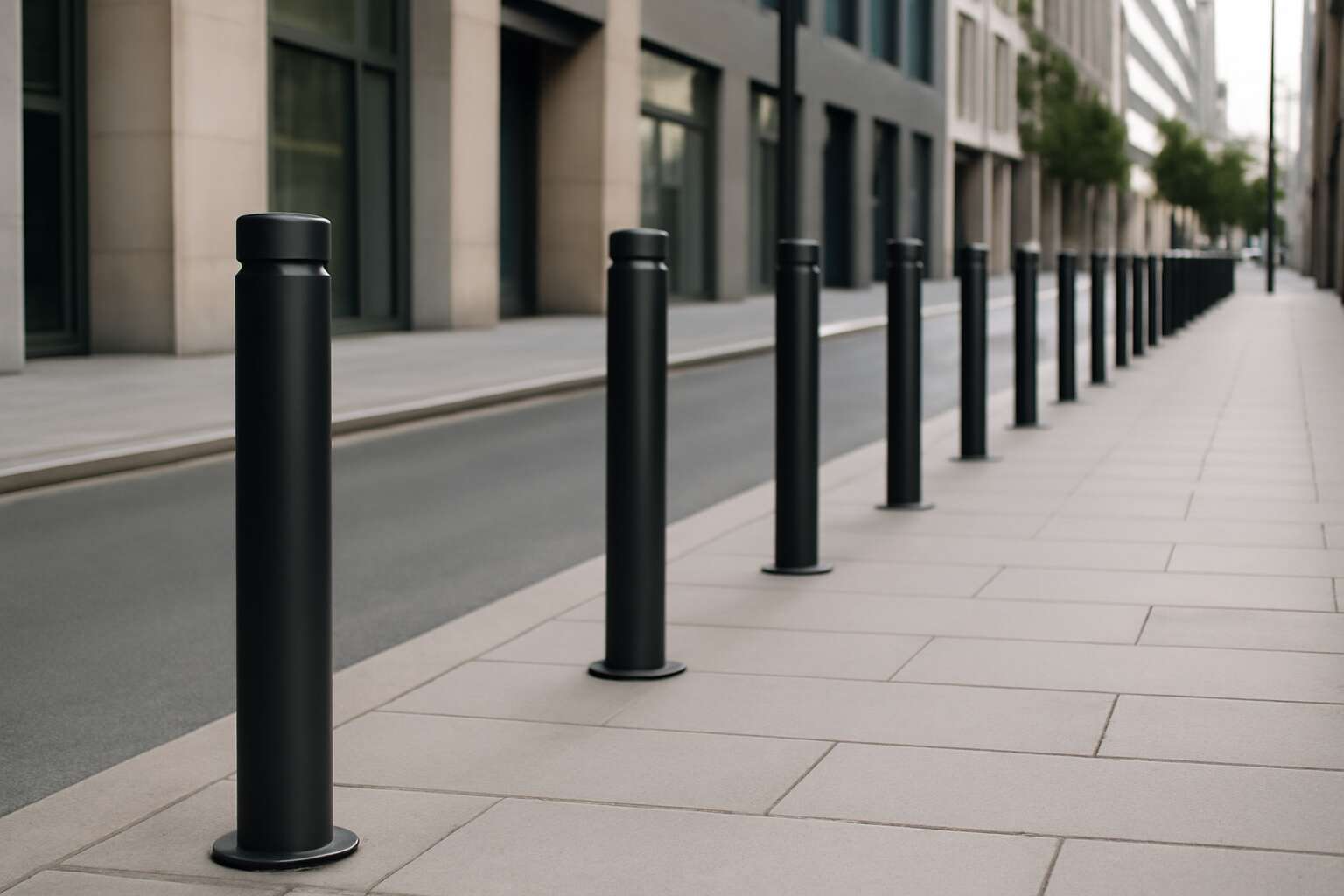 Optimal Guidelines for Determining the Bollards Distance Between ...