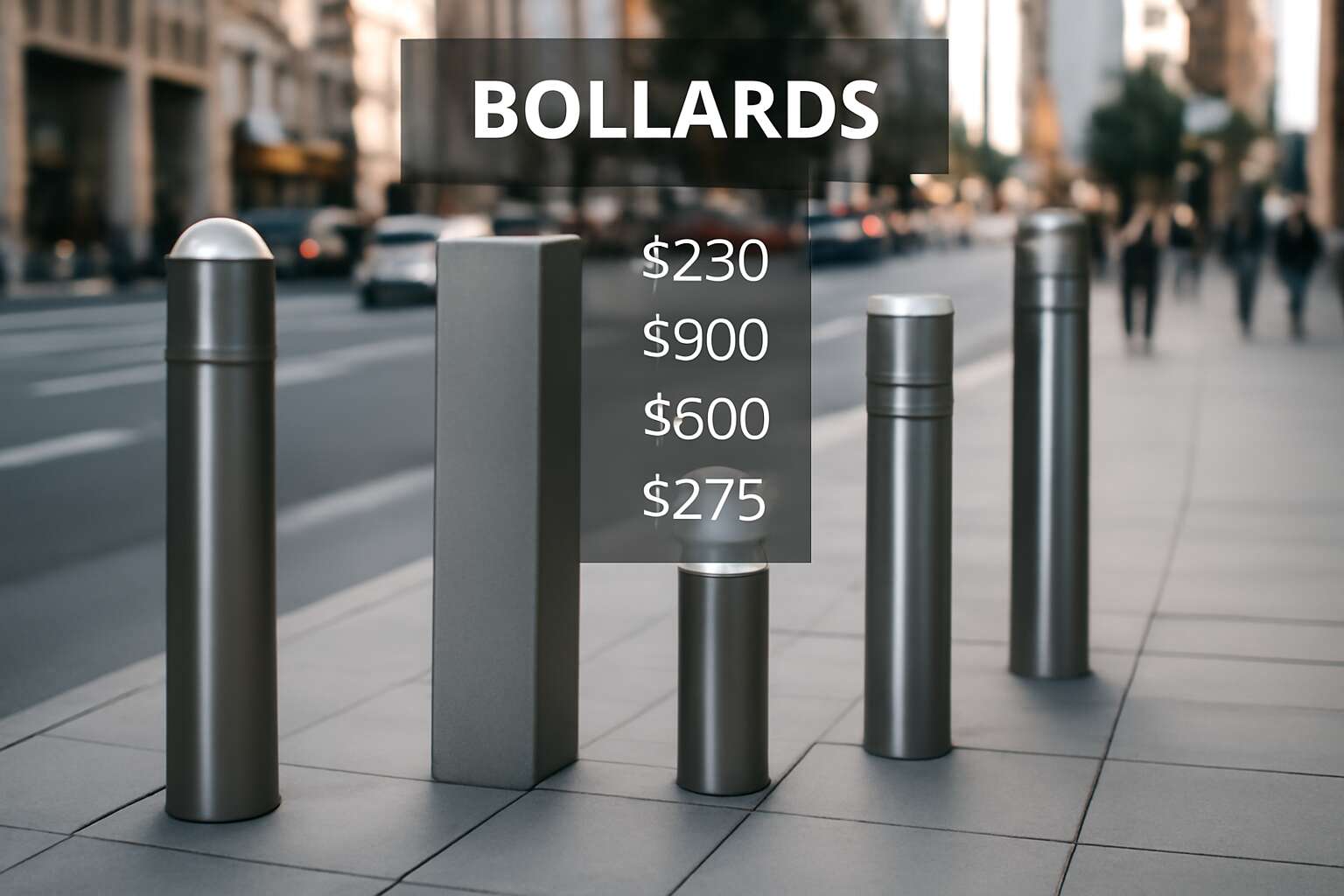 Unlock the Latest Deals with Our Comprehensive Bollards Price List for ...