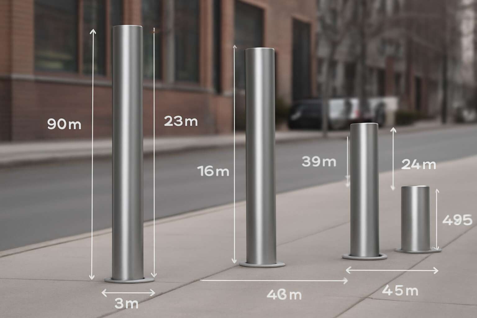 Unlock the Perfect Fit: Essential Guide to Bollards Dimensions for ...
