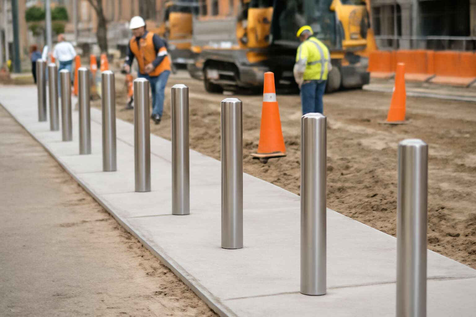 Innovative bollards construction: safeguarding urban spaces with style ...